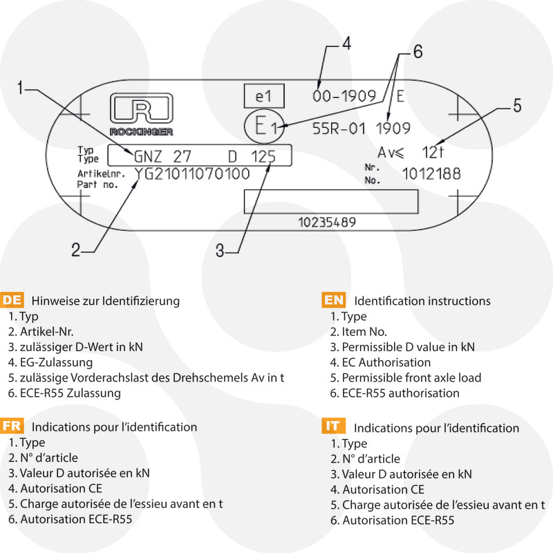 Zuggabel GNZ 18 2400/1000/70/26