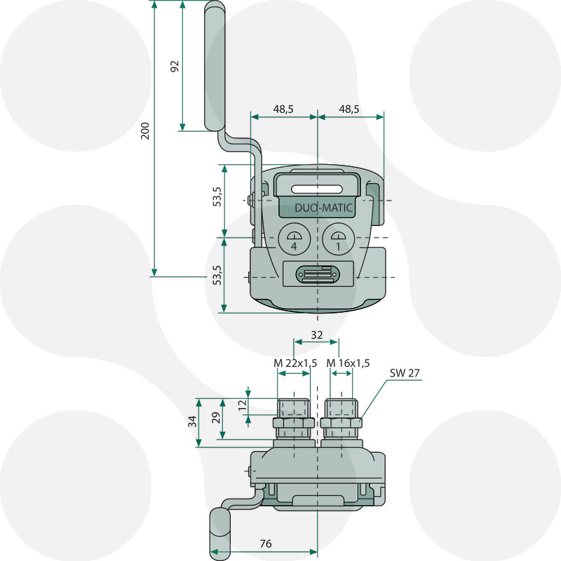 DuoMatic-Schnellkupplung