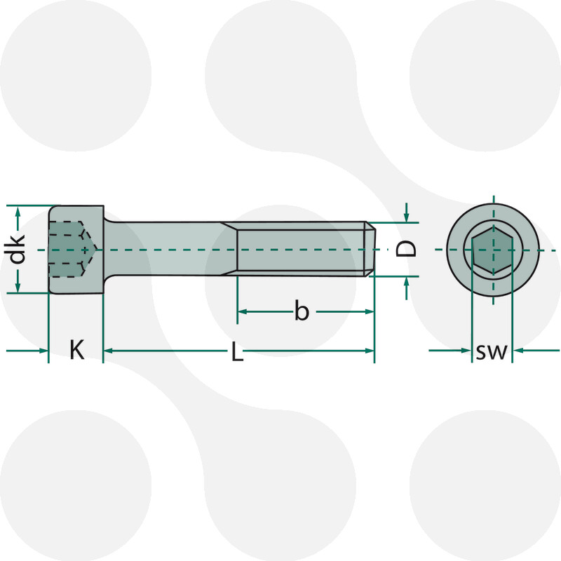 Zylinderschrauben • mit Innensechskant • DIN 912 • ISO 4762 online kaufen