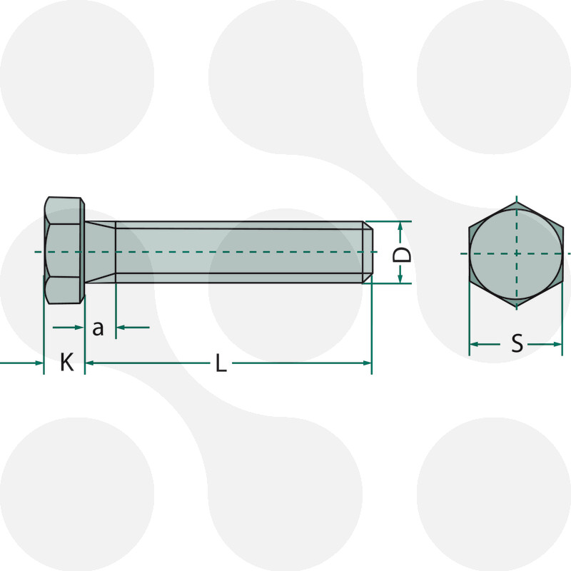 Sechskantschrauben • Gewinde bis Kopf • DIN 933 • ISO 4017 online kaufen