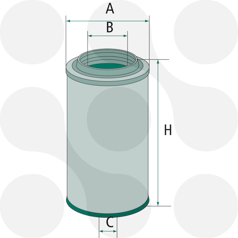 Luftfilter C 20 325/2