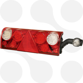 Heckleuchte Europoint II li. ASS2 + URA
