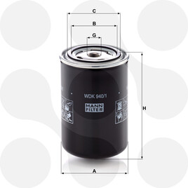 Kraftstofffilter WDK 940/1