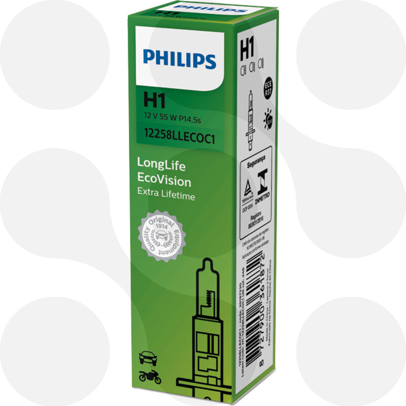 Halogenlampe H1 12V/55W Longlife ECO Vis