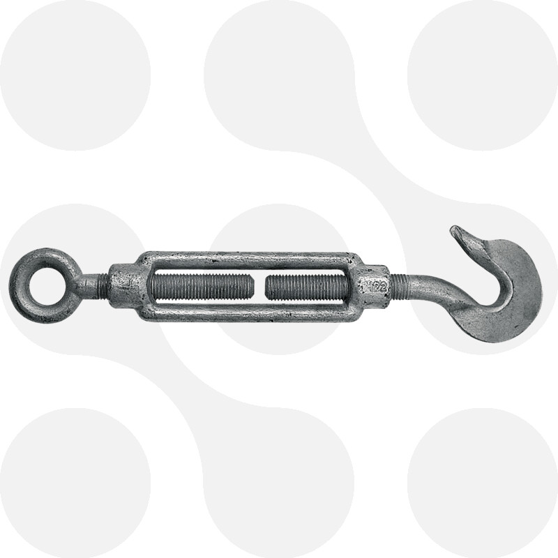 Spannschloss DIN 1480 M20 Haken/Öse