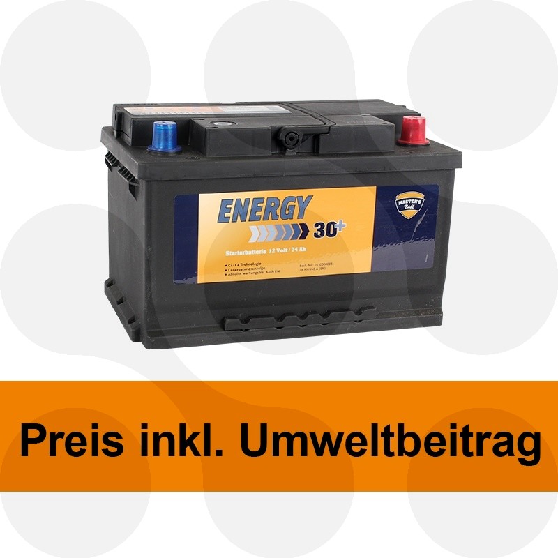 Starterbatterie 12V 72Ah