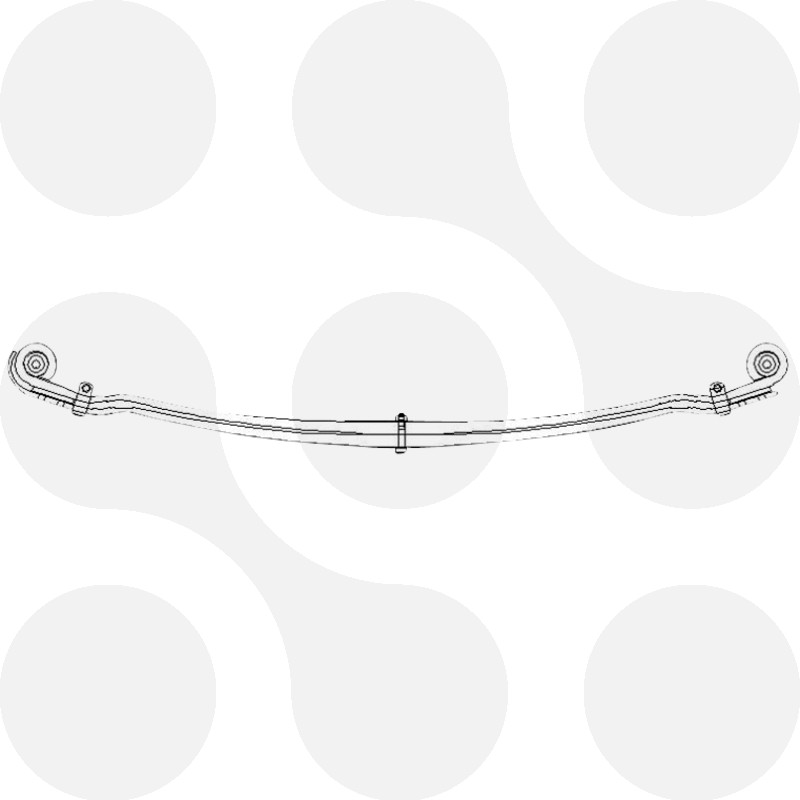 Vorderfeder passend für MAN