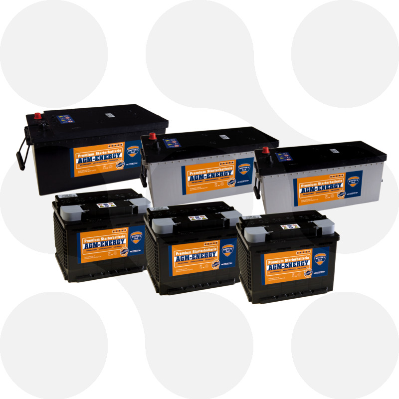 Starterbatterie AGM 90Ah