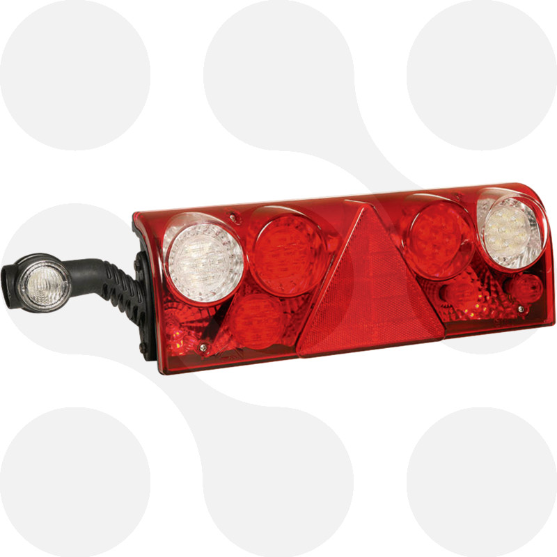 Heckleuchte Europoint II li. ASS2 + URA