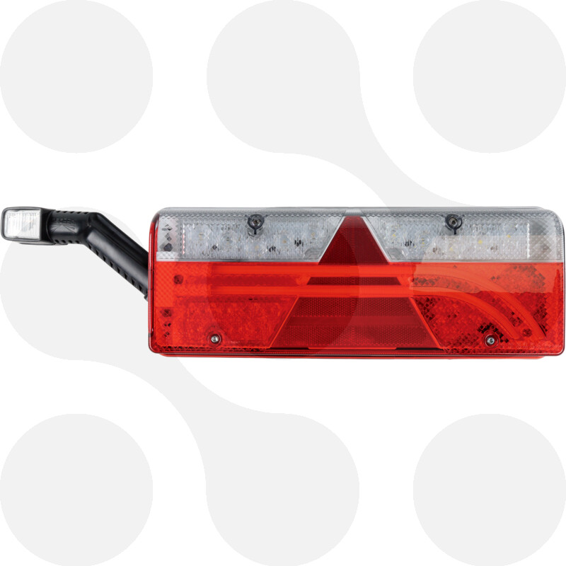 Heckleuchte Europoint III, li. LED + URA