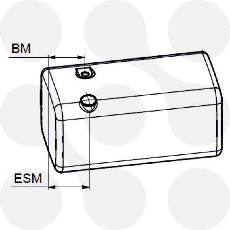 Dieseltank 78 l